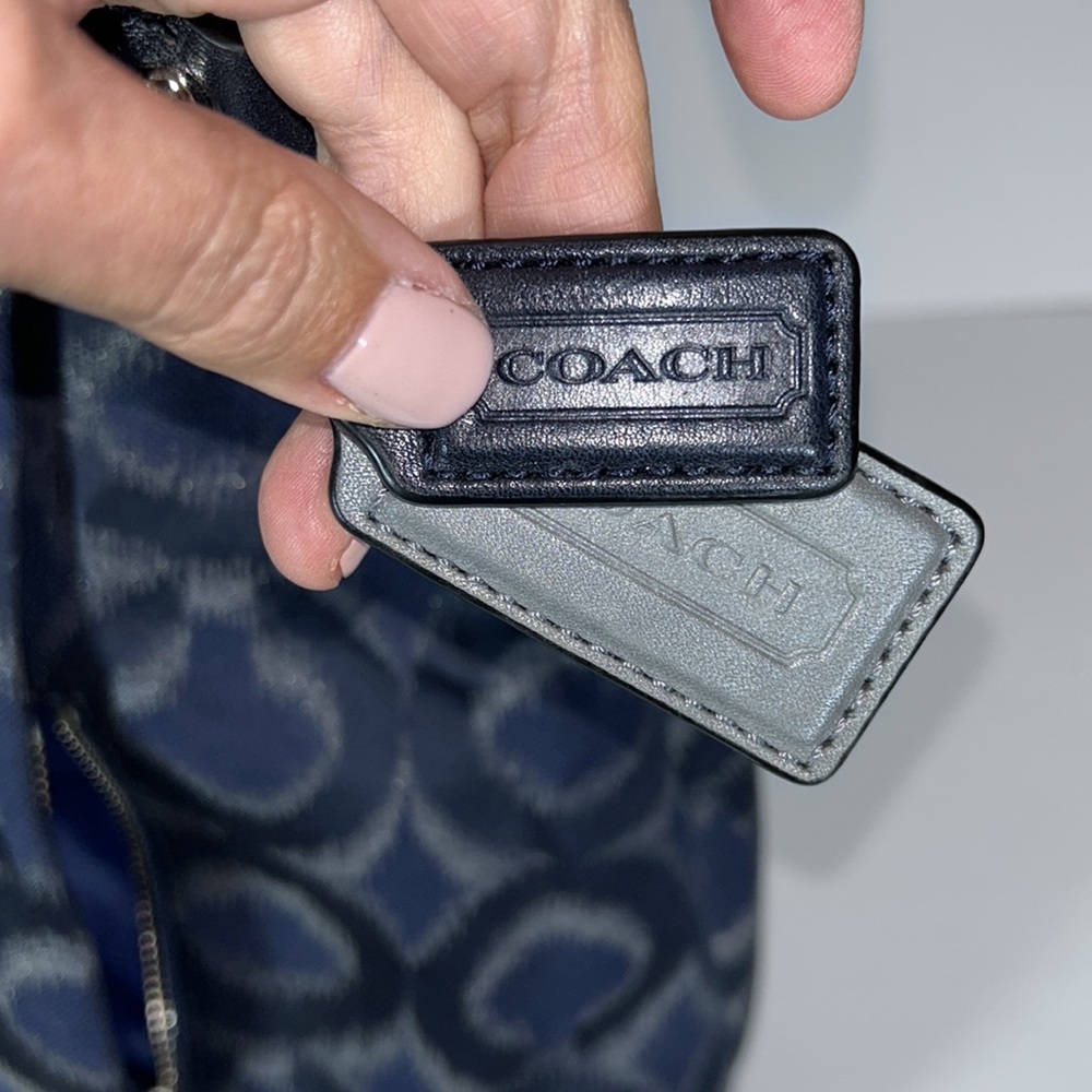 Coach Isabelle Madison Op Art Ikat Bag - Gem